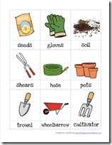 Garden Preschool Pack Printables